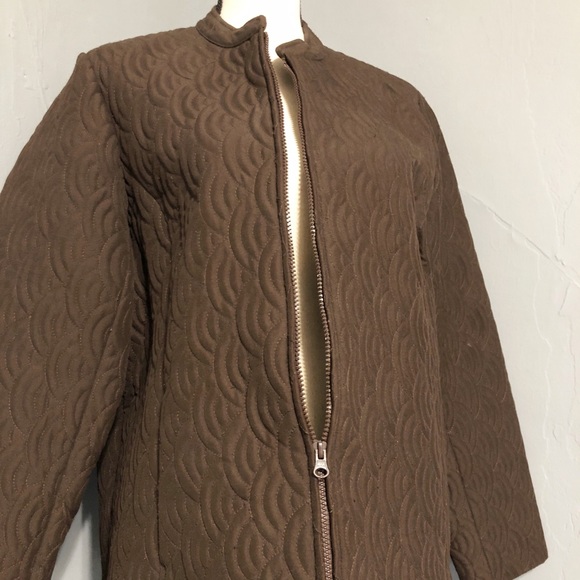 Laura Ashley | Jackets & Coats | Laura Ashley Brown Womens Jacket ...